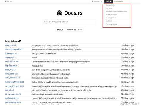 Rust语言学习 CSDN博客