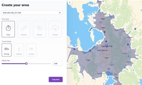 Isochrone Map Generator Travel Time Mapping Made Easy Smappen Smappen