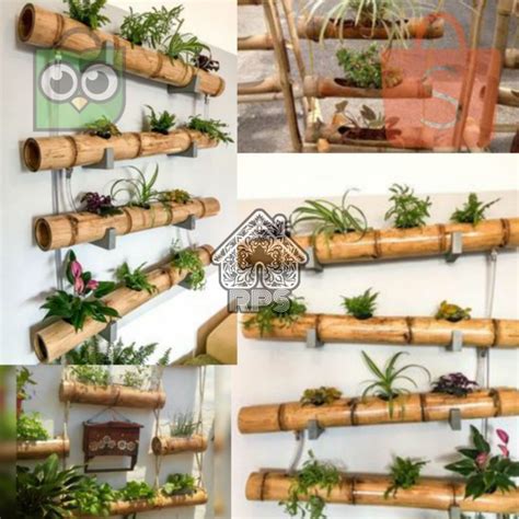 Jual Pot Gantung Pot Bunga Dari Bambu Pot Susun Murah Shopee Indonesia