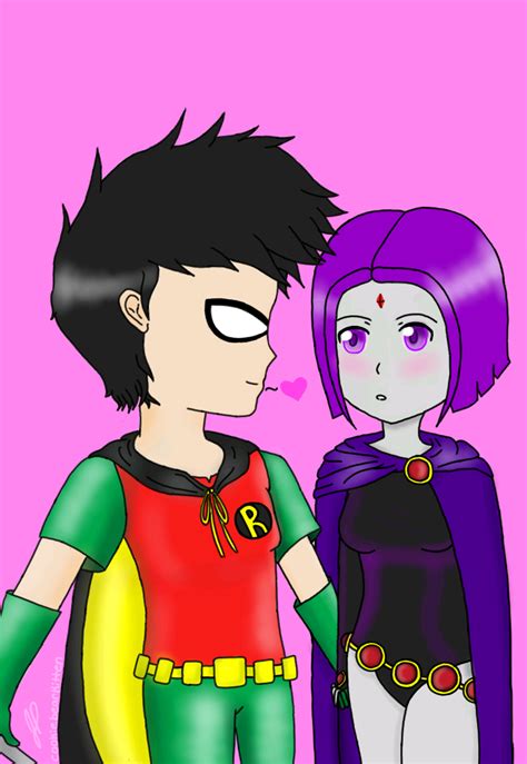 Robin X Raven By Cookiebearkitten On DeviantArt