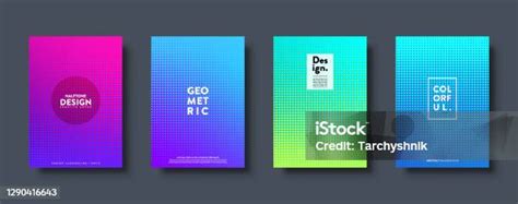 점과 하프톤 추상적 인 배경 다채로운 그라데이션 디자인 동그라미가 있는 현대적인 기하학적 배너 팝 아트 벡터 일러스트레이션 0명에 대한 스톡 벡터 아트 및 기타 이미지