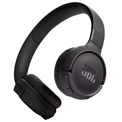 Fone De Ouvido Bluetooth Jbl Tune Bt Preto Sem Fio Pure Bass Com