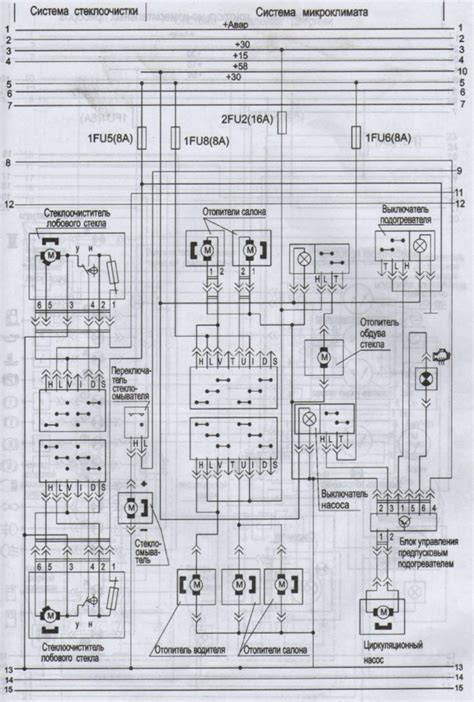 Схема электрооборудования ПАЗ-32053. | Автотема