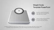 Free Weighing Scale PowerPoint Template And Google Slides