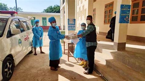 အုတ်ဖိုမြို့နယ်တွင် ကိုဗစ် ၁၉ရောဂါပျောက်ကင်း၍ ၉ ဦးဆင်းခွင့်ရ Information And Public Relations