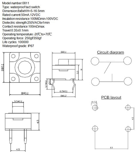 Pcb Push Button Switch Suppliers And Manufacturer China Factory TOPSHALL