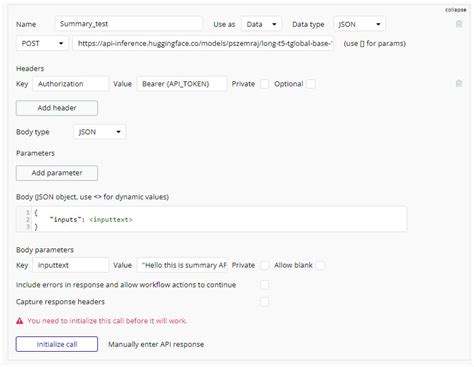 Error 400 With Hugging Face Api Apis Bubble Forum