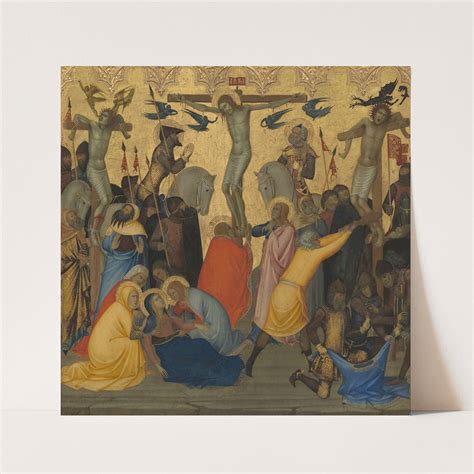 Scenes From The Passion Of Christ The Crucifixion Middle Panel
