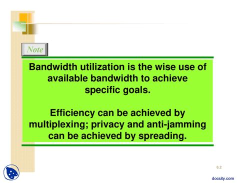 Multiplexing Ii Basic Data Communication Systems Lecture Slides Docsity