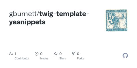 Github Gburnetttwig Template Yasnippets