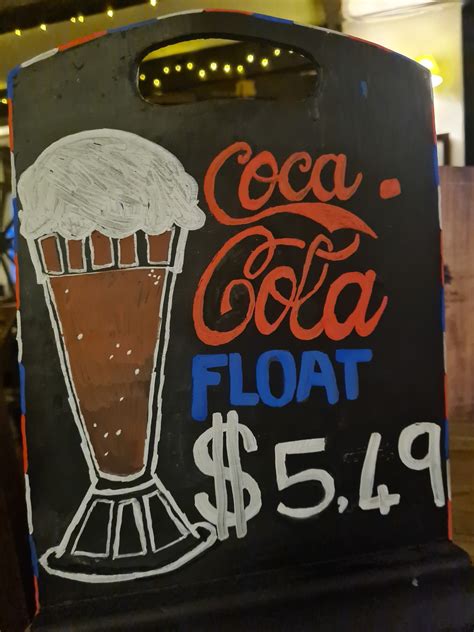 Coca Cola Float American Week The Royal Oak Beaulieu