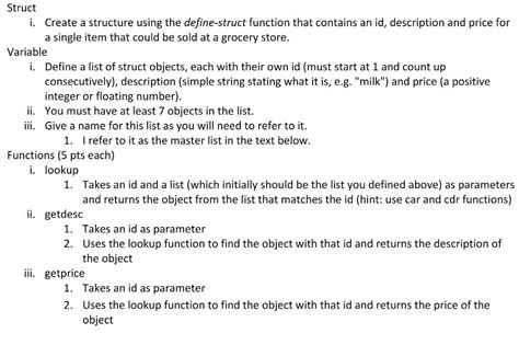 Struct I Create A Structure Using The Define Struct