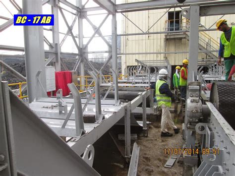 TJN Coal Handling System Erection