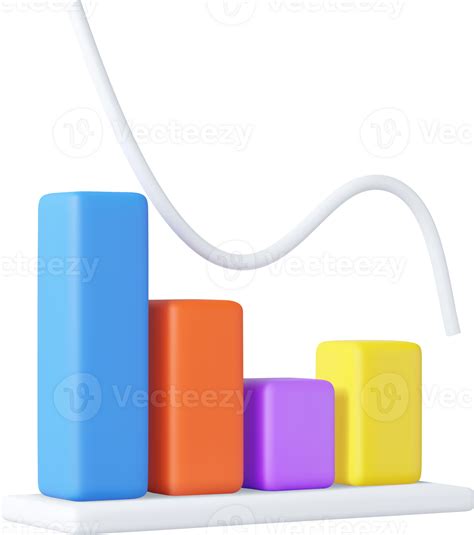 3d Graph Stock Icon 38941899 Png