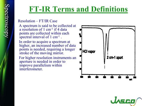 Ppt Fourier Transform Infrared Ft Ir Spectroscopy Powerpoint