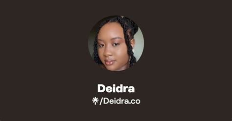 Deidra Instagram Tiktok Linktree