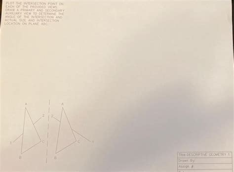 Plot The Intersection Point On Each Of The Provided