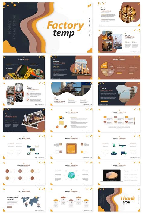 Factory Powerpoint Template Presentation Slides Design Powerpoint Templates Powerpoint