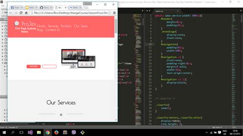 Html Media Query Browser Resizing Issues Stack Overflow