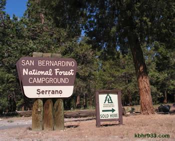 Serrano Campground On Big Bears North Shore Nationally Ranked As A Top