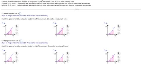 Solved A ﻿divide 010 ﻿into N4 ﻿subintervals And