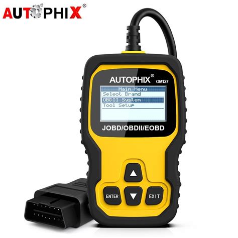 Autophix Om127 Obd2 Jobd Scanner For Japanese Car Toyota Honda Mazda