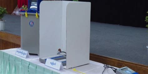 Clarification And Demonstration Mevm Clarified And Test Voting Conducted Myanmar International Tv
