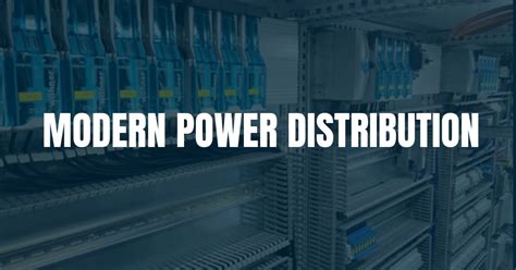 Modern Power Distribution With Wohner Oem Automatic Ltd