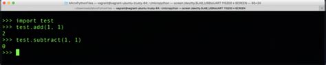 MicroPython Basics Loading Modules