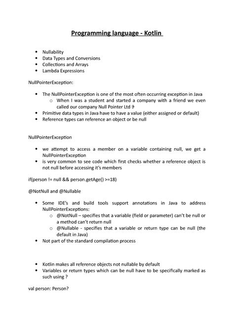 Programming Language Kotlin Age Elvis Operator Provides Default