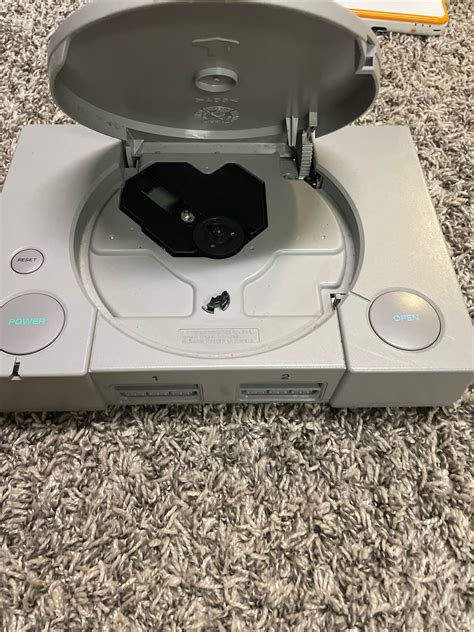Part Of The Disk Tray Is Broken On My Ps1 What Do I Do R Consolerepair