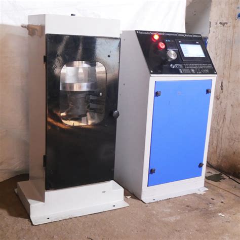 Fully Automatic Compression Testing Machine With Automatic Pace Rate
