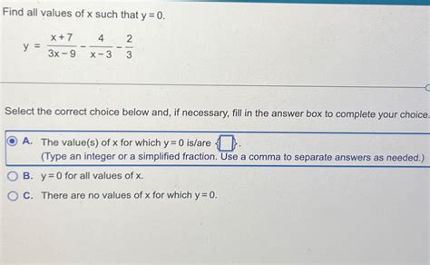 Solved Find All Values Of X ﻿such That