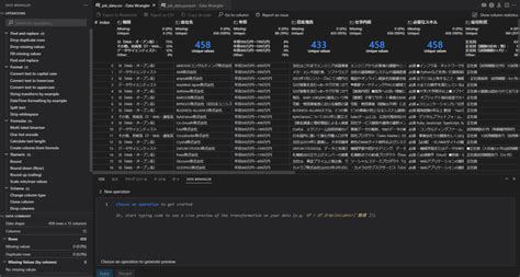 Parquetファイルの中身はvscodeの拡張機能 Data Wranglerで見れる！ サイノメブログ