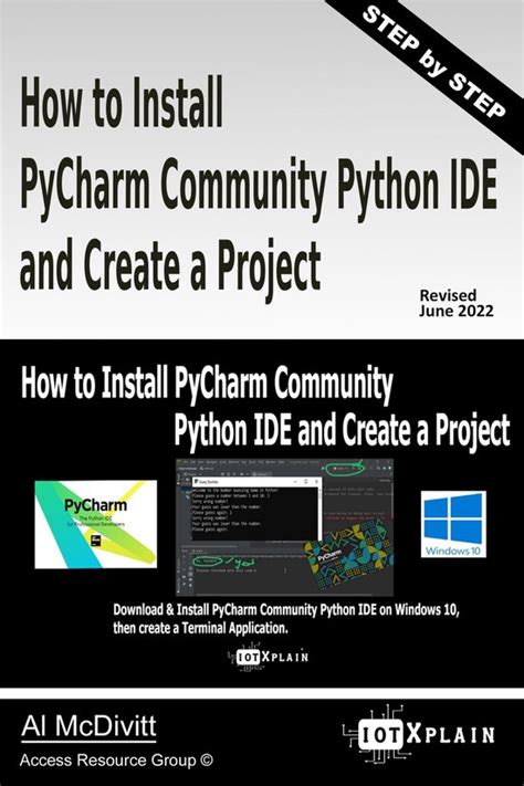 How To Install Pycharm Community Python Ide And Create A Project Ebook Al Mcdivitt Bol Com
