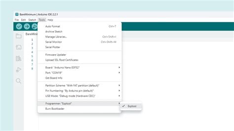 Debugging With The Nano Esp Arduino Documentation