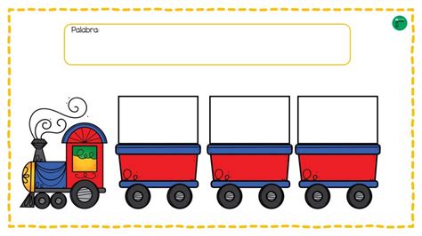 Plantillas El Tren De Las Sílabas Orientacion Andujar
