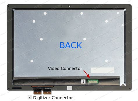 Screen For Hp Spectre X A Dx Replacement Laptop Lcd Screen