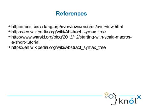 introduction to scala macros odp