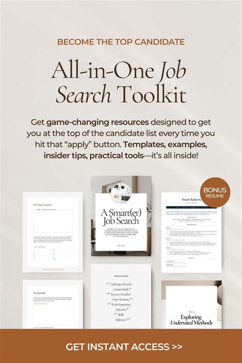 Job Search Bundle Free Ats Resume Template Top Candidate Toolkit Job Search Planner Job