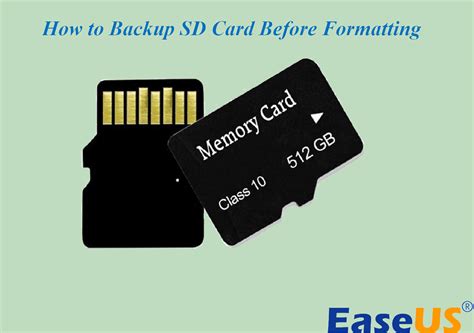 How To Backup SD Card Before Formatting In Ways EaseUS