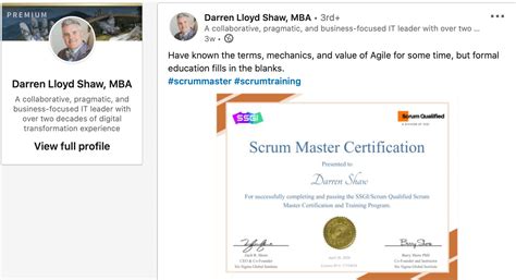 Scrum Master Certification Training Course Online SSGI