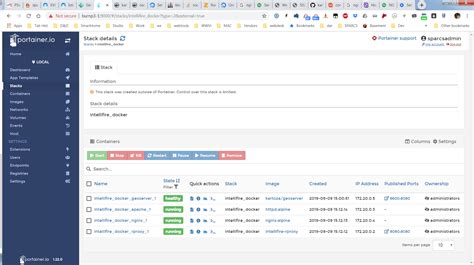 Portainer Container Page Cannot Show Container With Status Of Healthy Paused Or Created · Issue