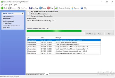 Digital Forensics Examiner How To Recover Windows Passwords From Memory