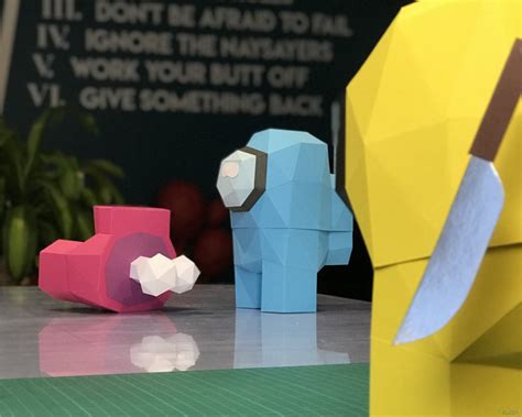 Papercraft Models Uk Papercraft Among Us