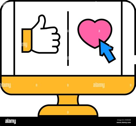 Microinteractions Ux Ui Design Icon Color Illustration Stock Vector Image And Art Alamy