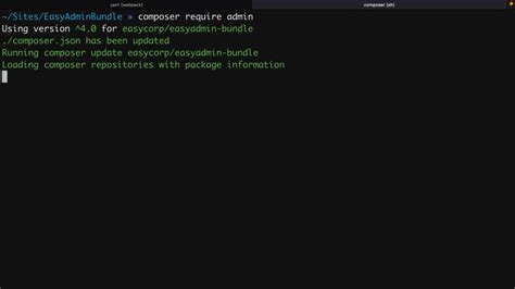 Installing Easyadmin Easyadmin For An Awesomely Powerful Admin Area
