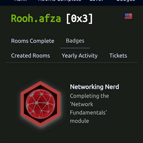 Rooh Afza Abobakr On Linkedin Tryhackme