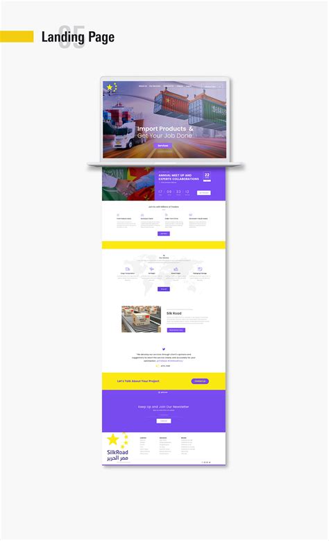Website UI Design Behance