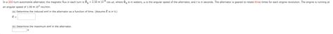 solved an angular speed of 1 00×103rev min a determine